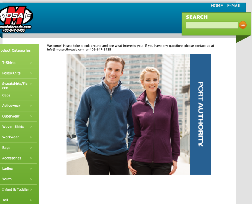 Browse/Design - Mosaic Threads