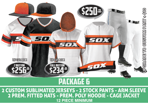Sublimated Baseball Packages – Mosaic Threads